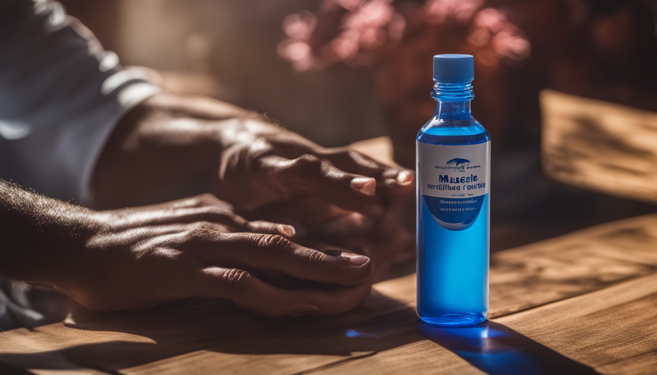 Soothe Sore Muscles with Pain Relief Liquid
