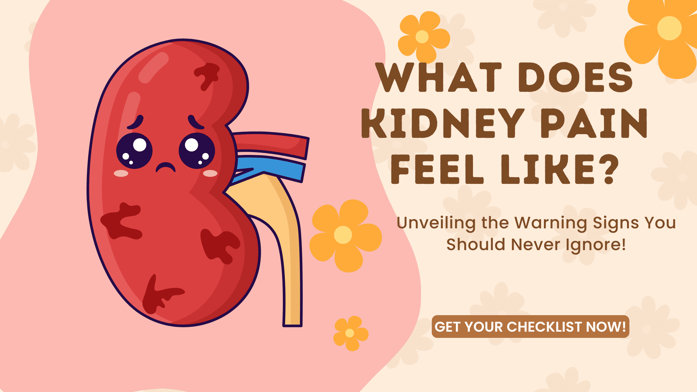 What does kidney pain feel like?