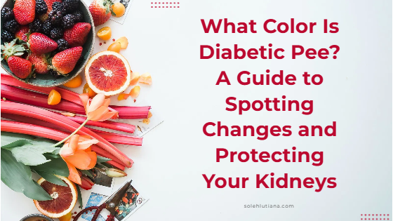 What Color Is Diabetic Pee? Kidney Disease Warning Sign