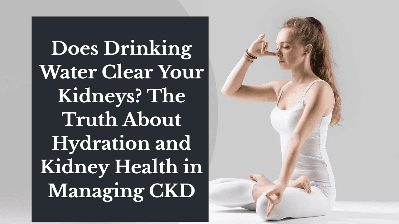 Does Drinking Water Clear Your Kidneys?