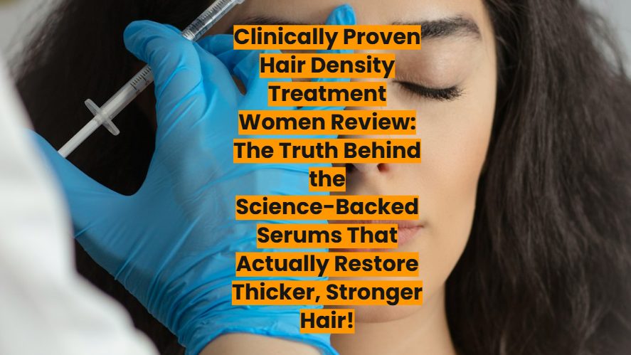 Clinically Proven Hair Density Treatment Women Review: Discover