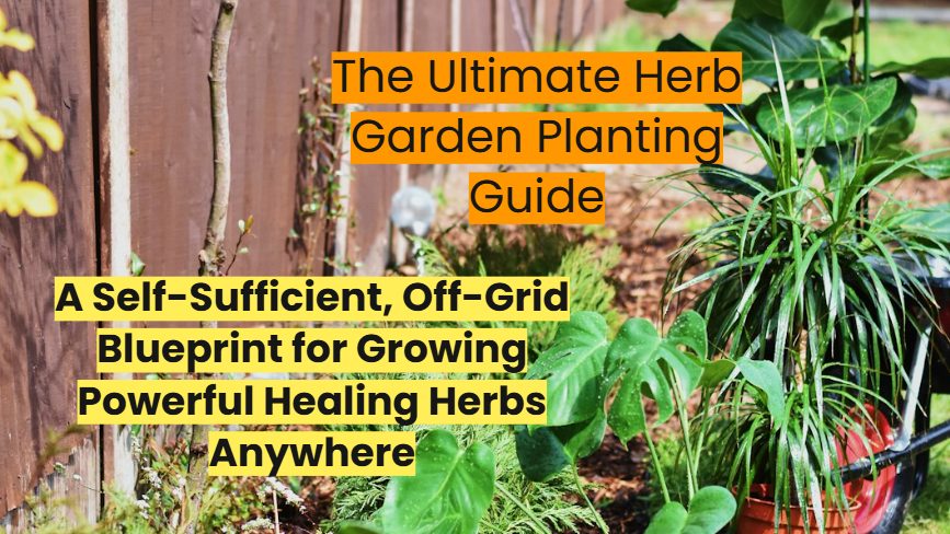 The Ultimate Herb Garden Planting Guide: Grow Healing Herbs